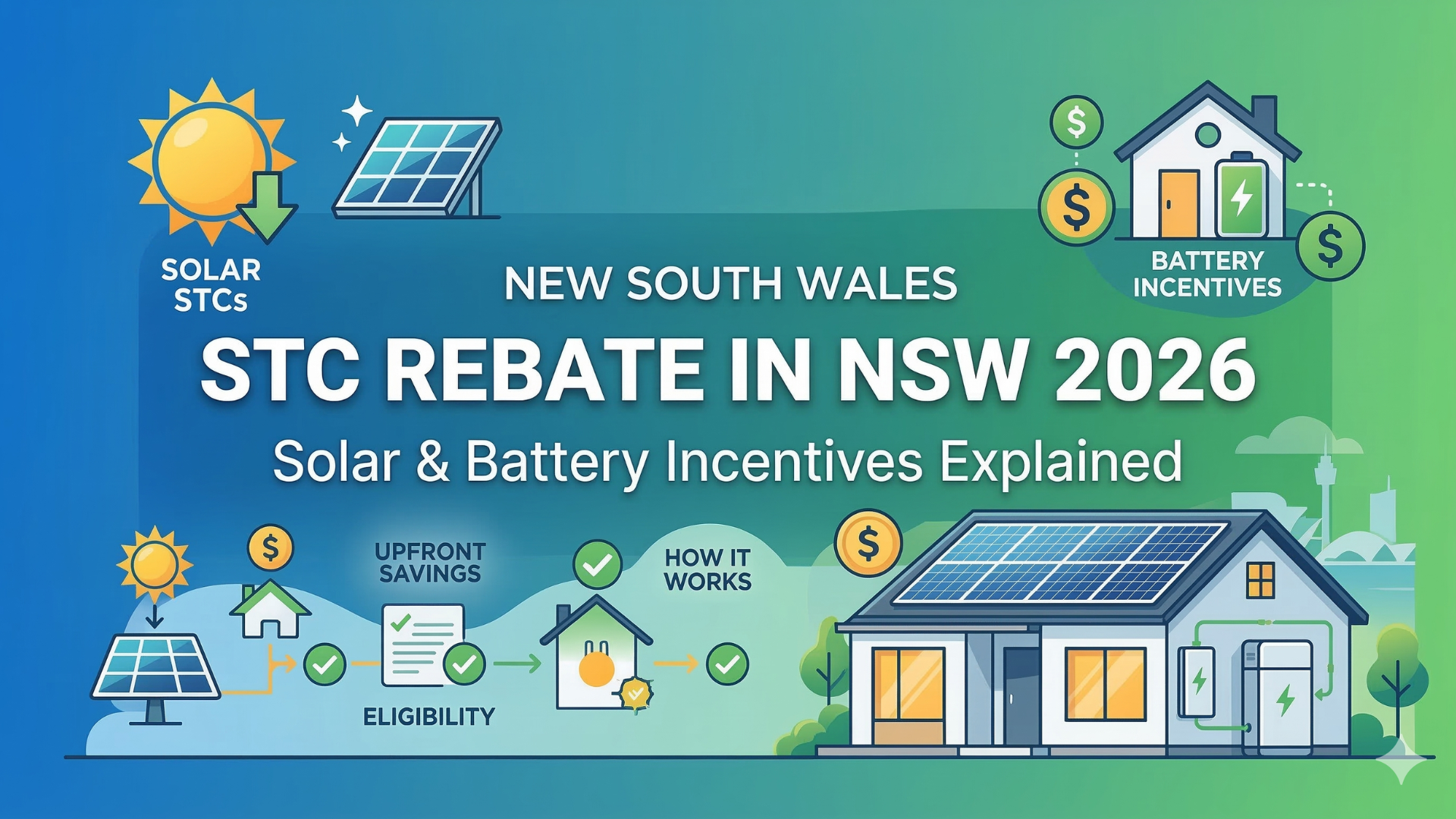 STC Rebate in NSW 2026: Solar & Battery Incentives Explained